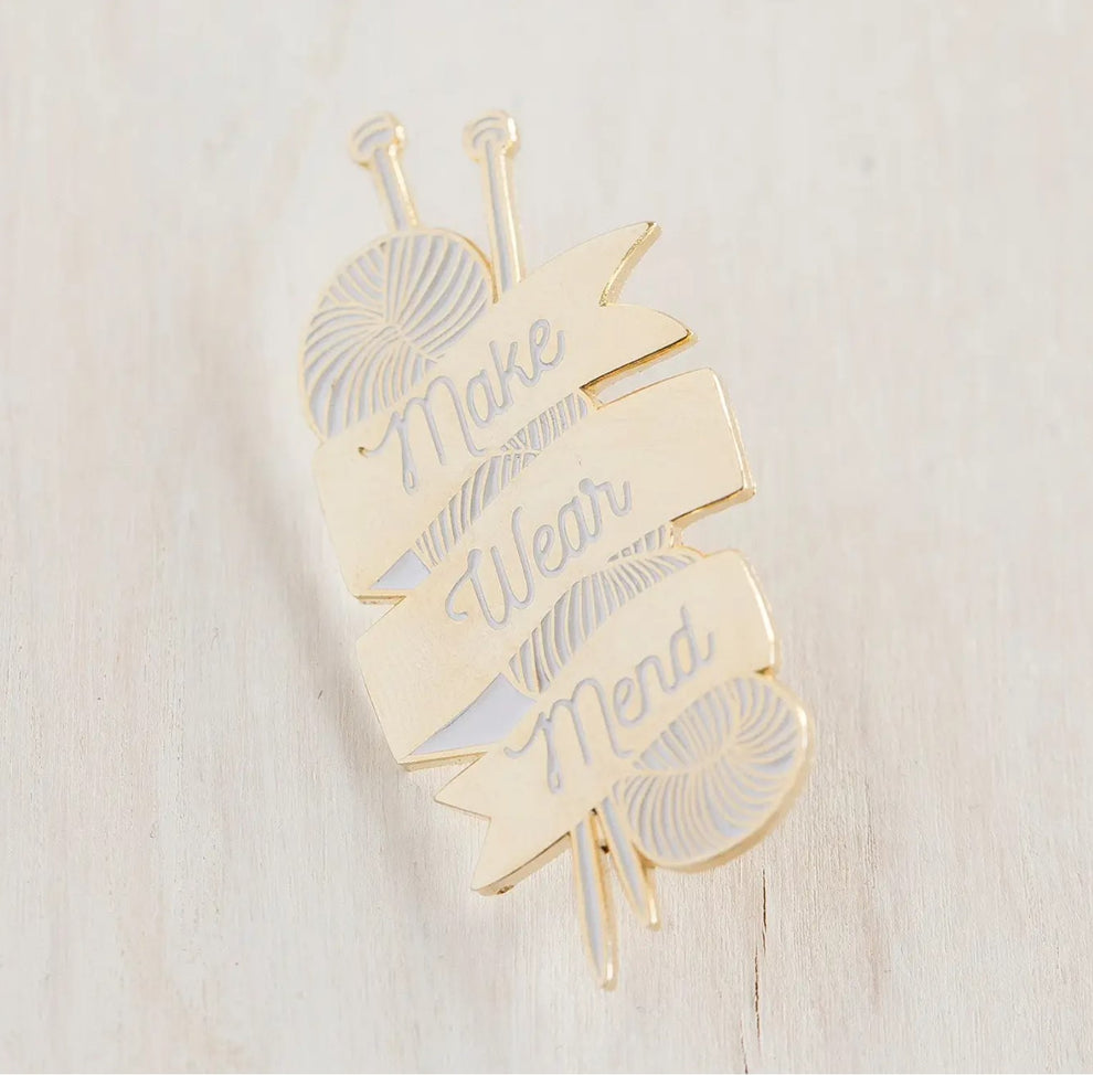 Make Wear Mend Pin – Ewenited Stitches